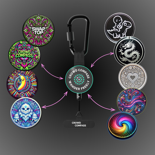 Crowd Compass: Find your friends at music festivals without your phone